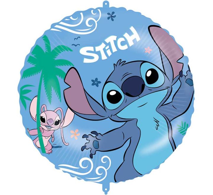 Disney Stitch Balloon - Foil Helium (Optional Helium Inflation ...