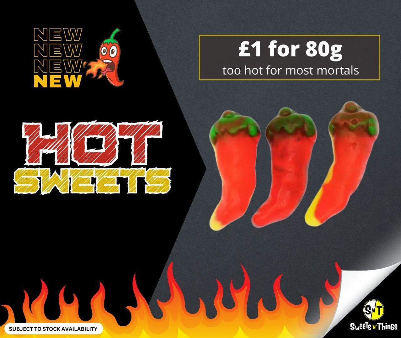 Fire Peppers - Very 🌶 Hot Sweets — Sweets 'n' Things