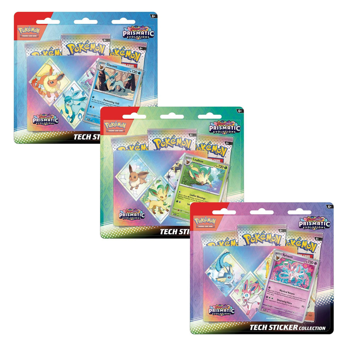 Pokémon TCG: Scarlet & Violet 8.5 – Prismatic Evolutions - Tech Sticke ...