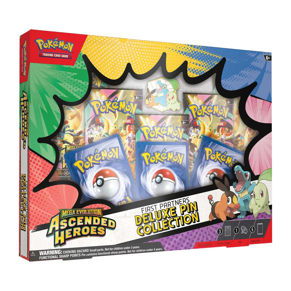 Pokémon TCG: Mega Evolution Ascended Heroes - First Partners Deluxe Pi ...