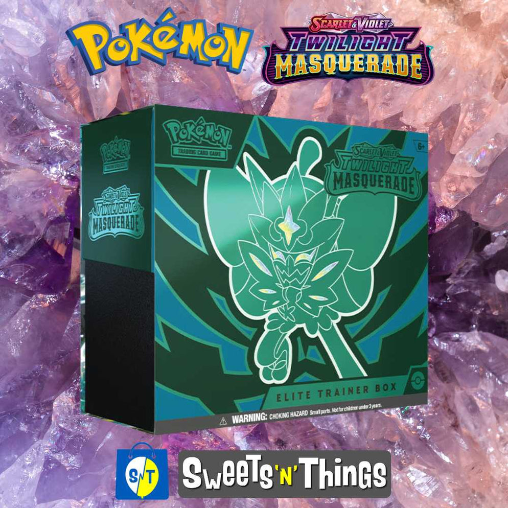Pokemon TCG: Scarlet & Violet 6 - Elite Trainer Box - Twilight Masquer ...