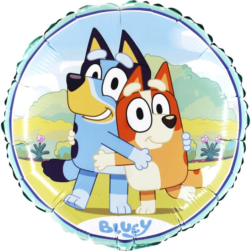 Bingo And Bluey Foil Helium Balloon (Optional Helium Inflation ...