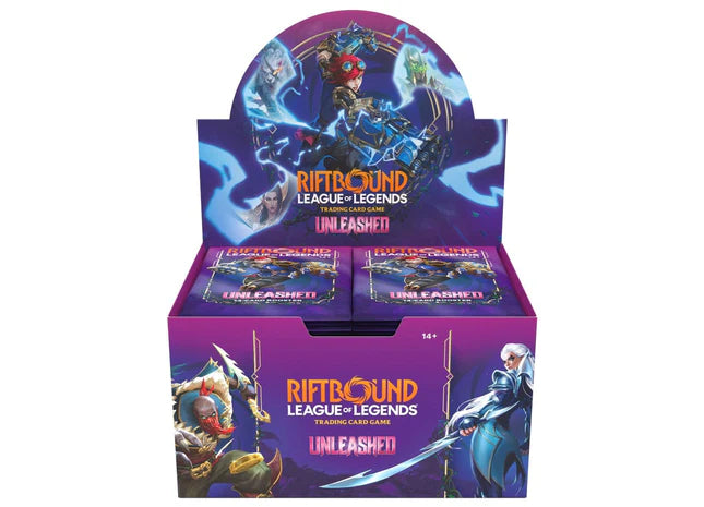 Riftbound: League of Legends Trading Card Game - Unleashed Booster Dis ...