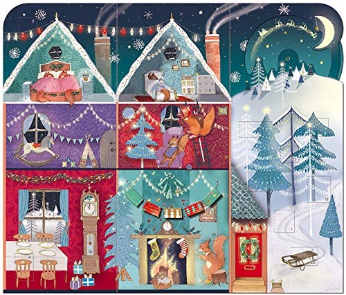 3D Festive Squirrels Advent Calendar — Sweets 'n' Things