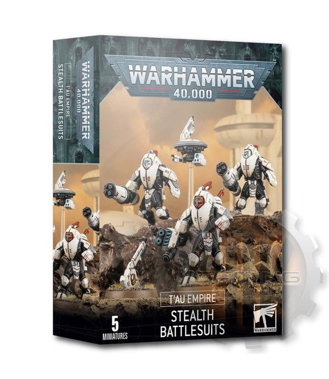 Warhammer 40K - Tau Empire Xv25 Stealth Battlesuits — Sweets 'n' Things